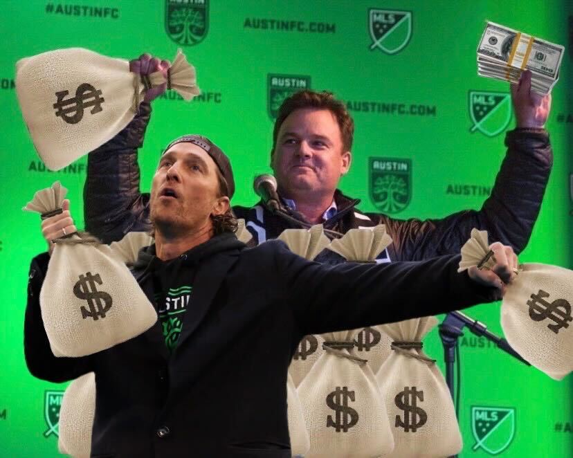 Austin FC Owners as Greedy Men - The False 9